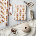 Native American Nutcracker Christmas Wrapping Paper | Zazzle