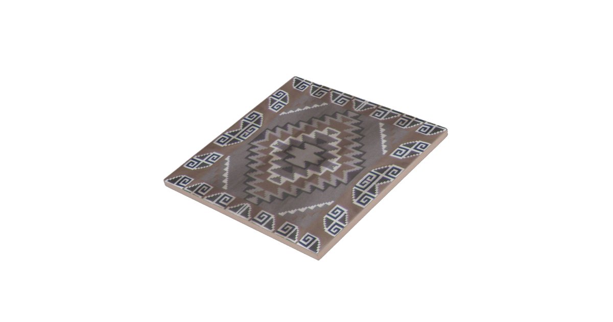 Native American Pattern Tile | Zazzle