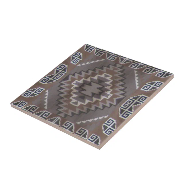 Native American Pattern Tile | Zazzle