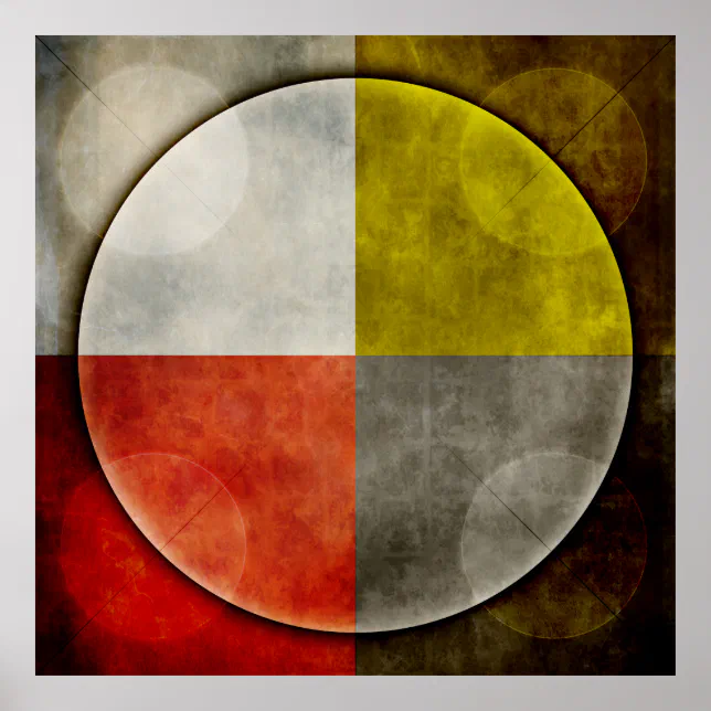 Native American Sacred Hoop Poster | Zazzle