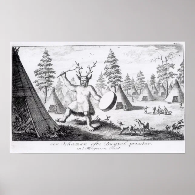 Native American Shaman Poster | Zazzle