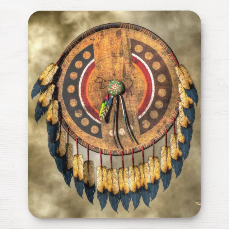 Native American Shield Mouse Pad | Zazzle