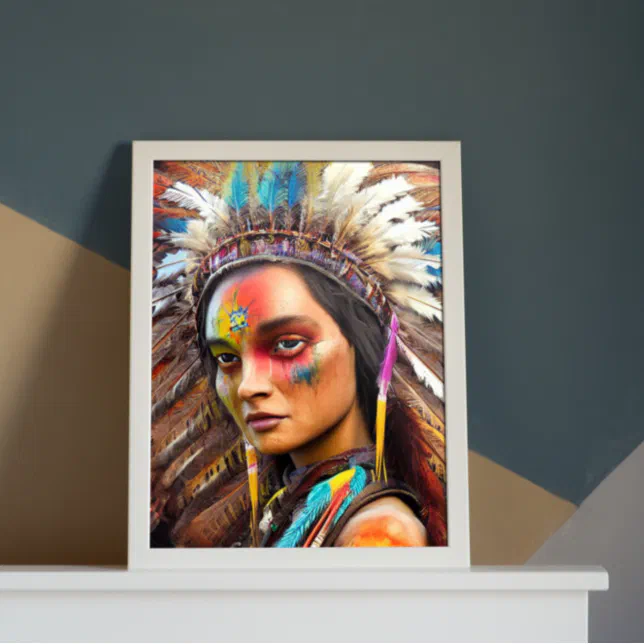 Native American Sioux Poster | Zazzle