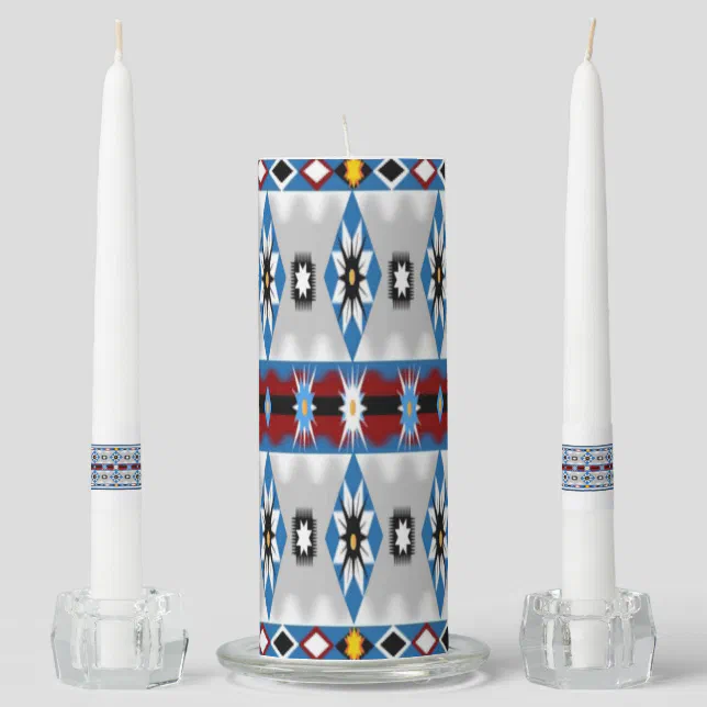 Native American Sioux Unity Candle Set | Zazzle