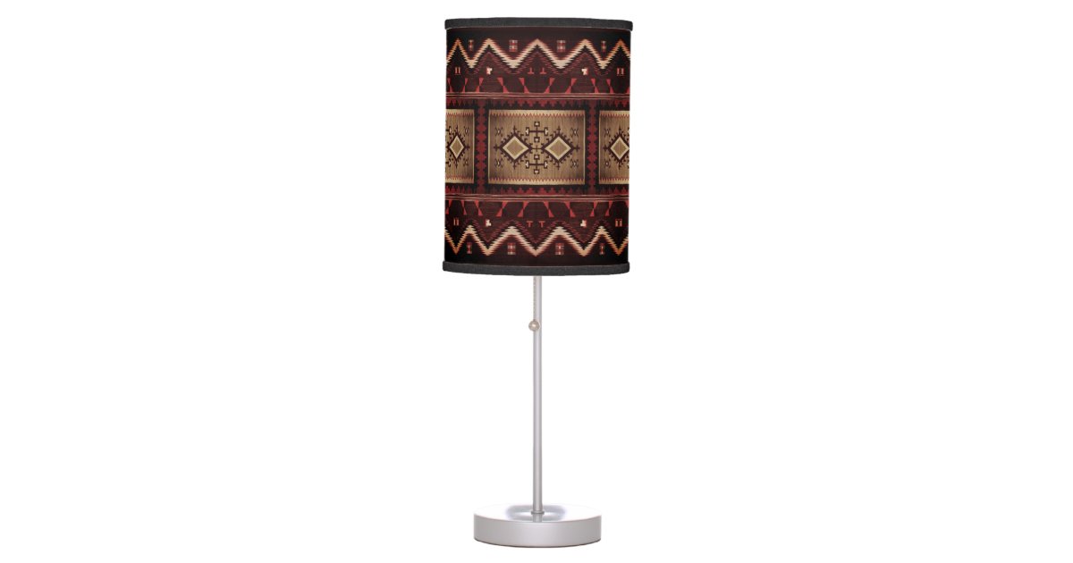 Native American Style Table Lamp | Zazzle