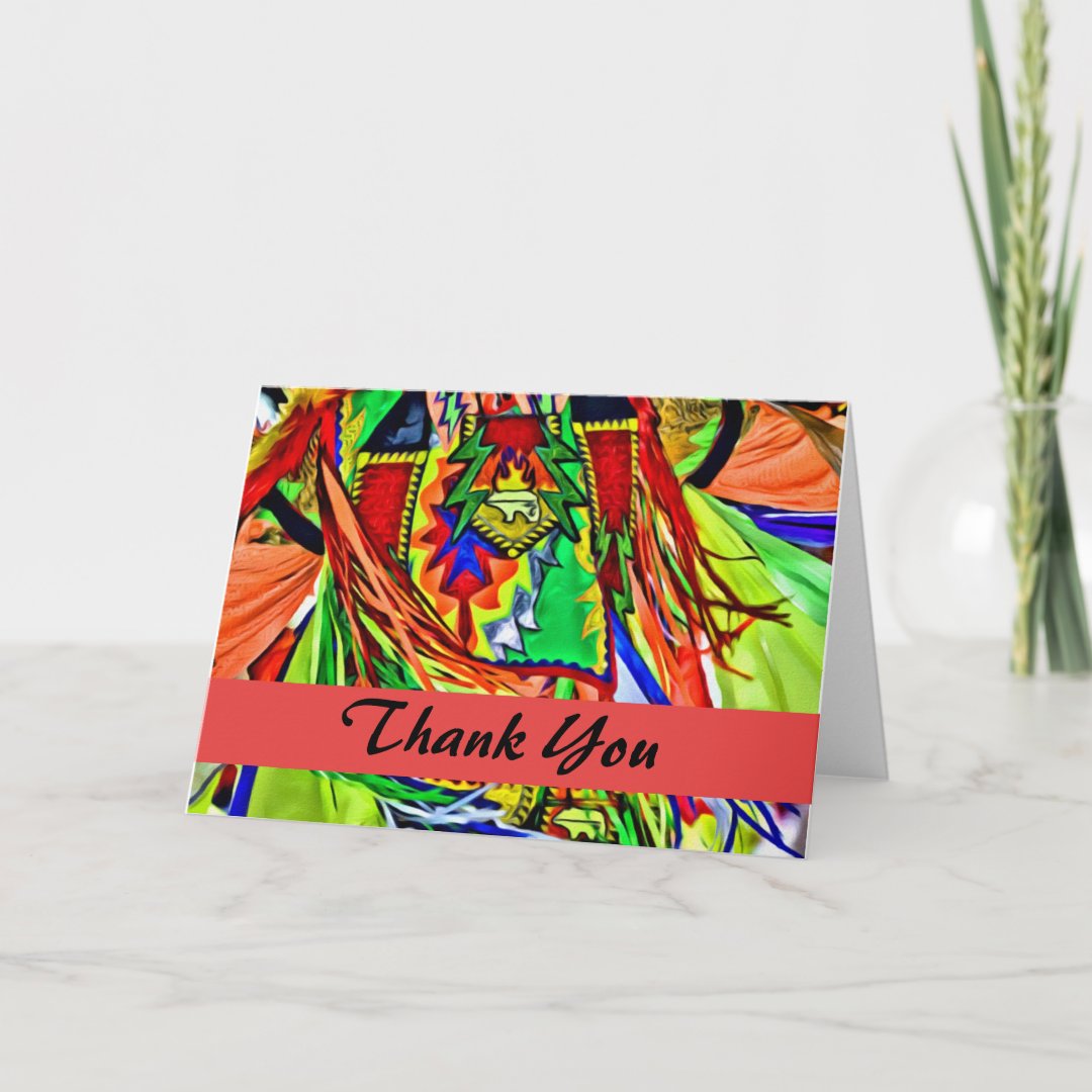 Native American Thank You Card | Zazzle