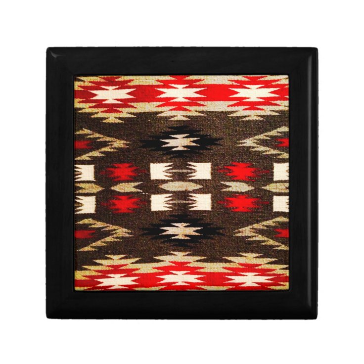 Native American Tribal Design Print Gift Box | Zazzle
