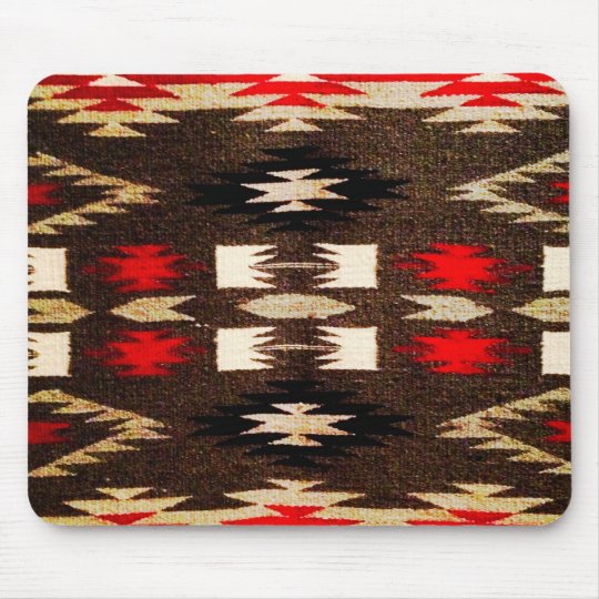 Native American Tribal Design Print Mouse Pad | Zazzle.com