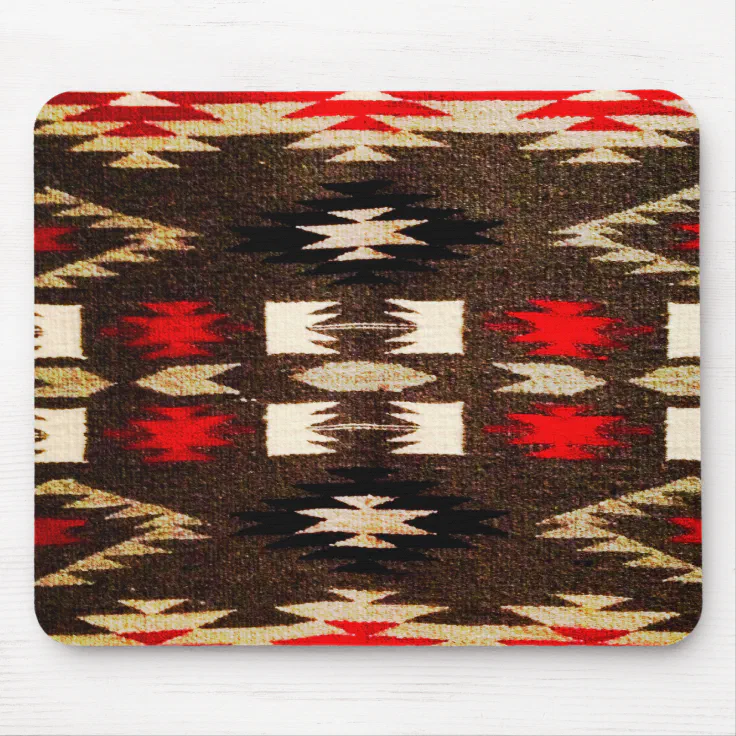 Native American Tribal Design Print Mouse Pad | Zazzle