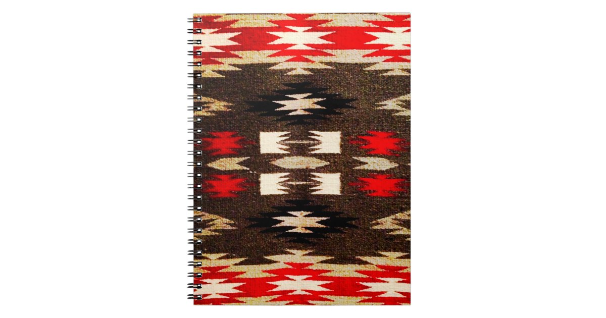 Native American Tribal Design Print Notebook | Zazzle