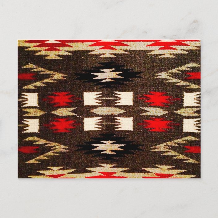 Native American Tribal Design Print Postcard | Zazzle.com