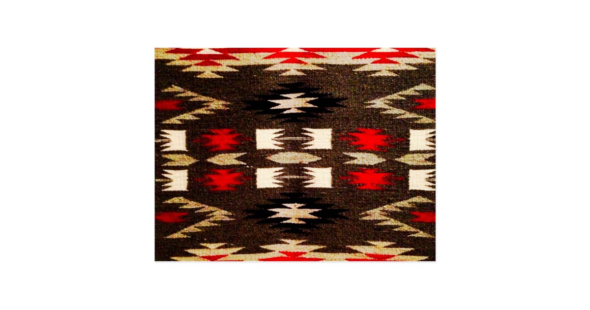 Native American Tribal Design Print Postcard | Zazzle.com