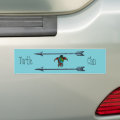 Native American Turtle Clan Turquoise Auto Bumper Sticker | Zazzle