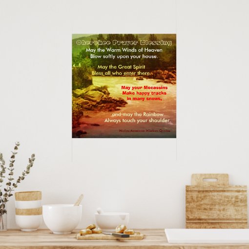 Native American Wisdom Quotes Poster | Zazzle