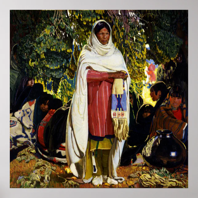 native american woman poster | Zazzle