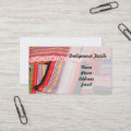 Native and Indigenous Textiles Business Card | Zazzle