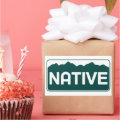 Native Colorado Sticker | Zazzle