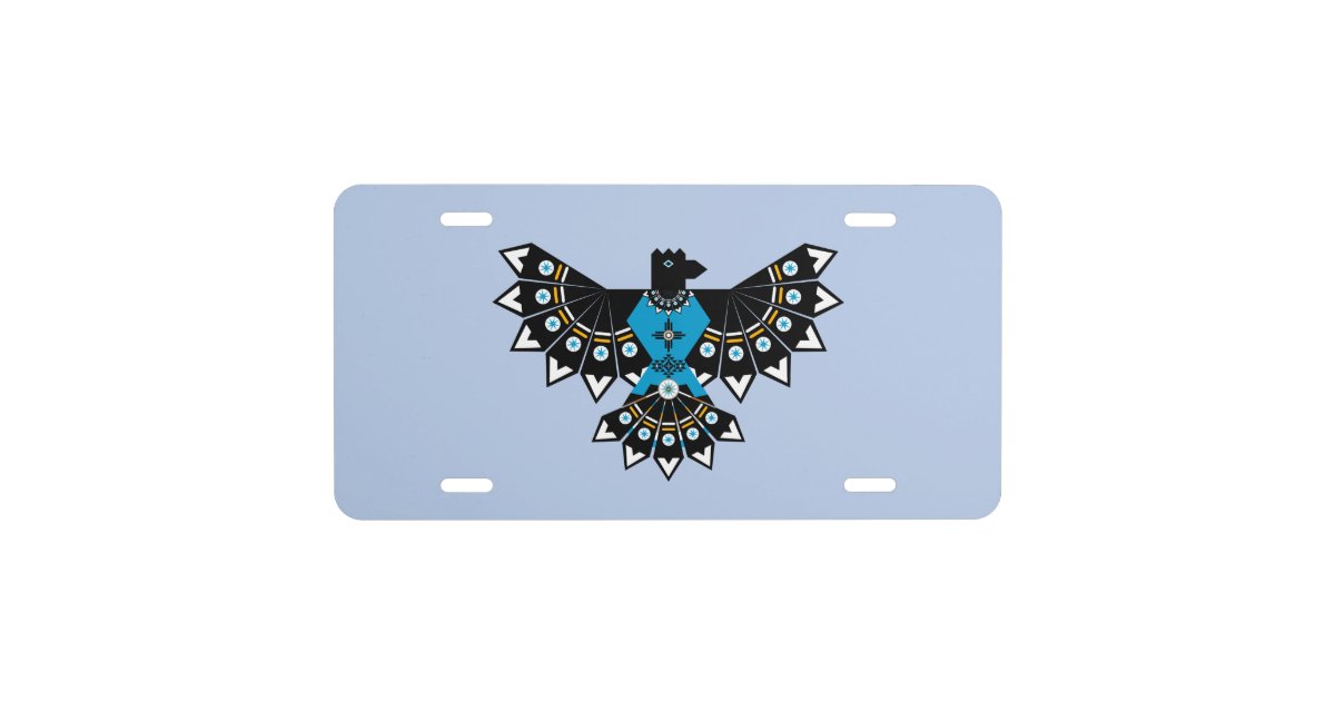 Native Eagle License Plate | Zazzle