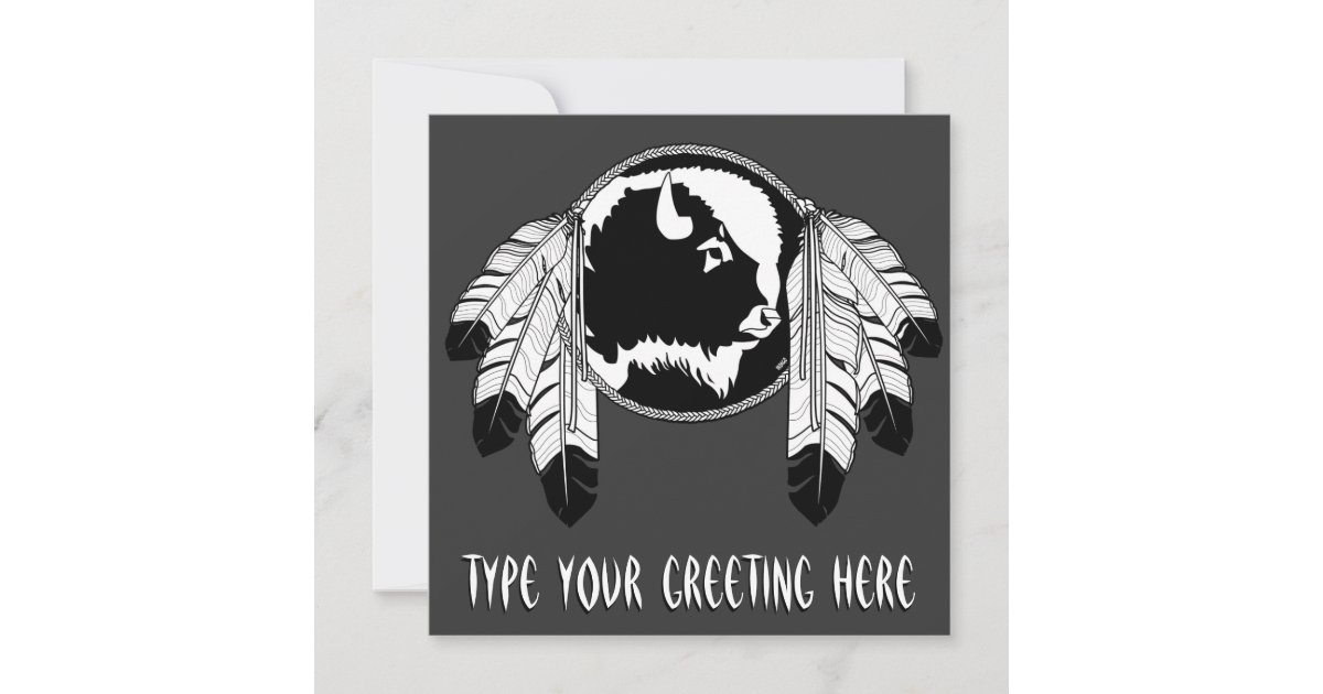 Native Invitations Personalized Native Art Cards | Zazzle