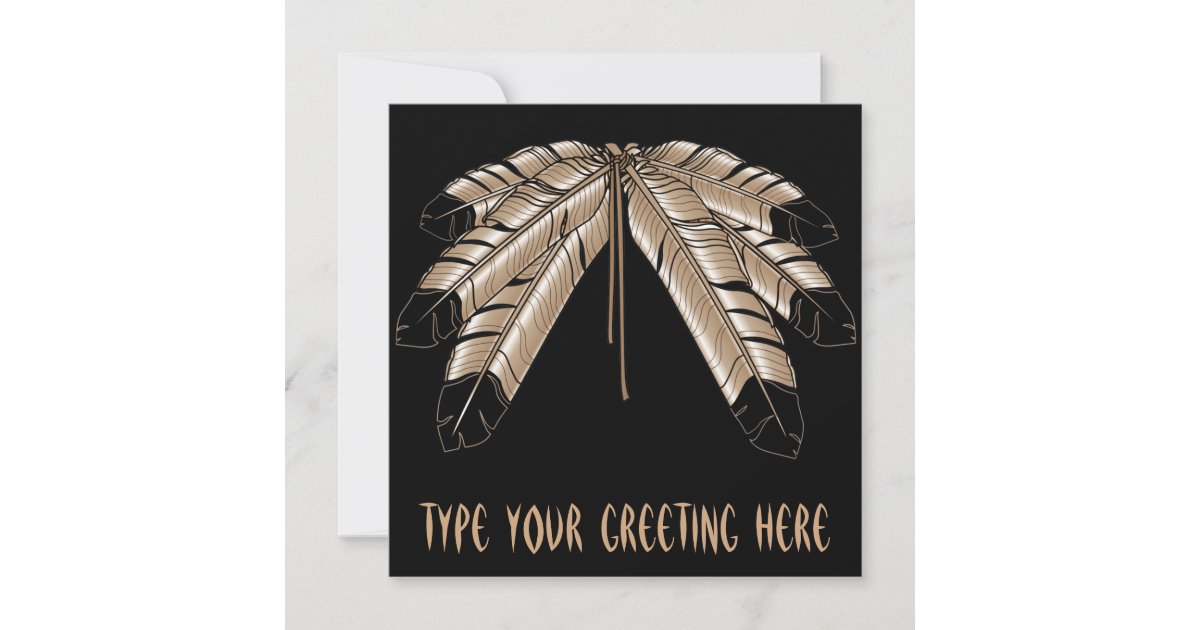 Native Invitations Personalized Native Art Cards | Zazzle