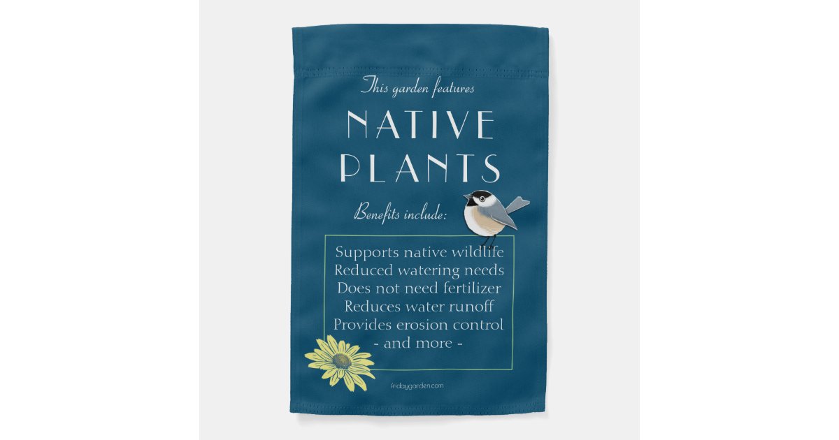 Native Plants Yard Sign | Zazzle