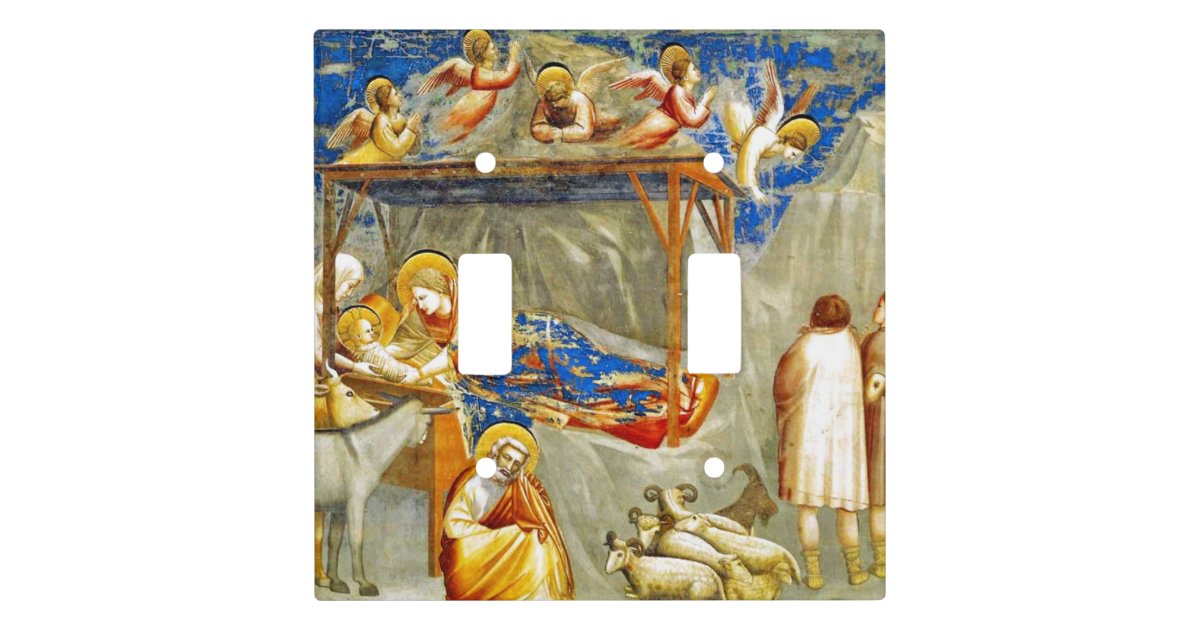 Nativity Birth of Jesus Light Switch Cover | Zazzle