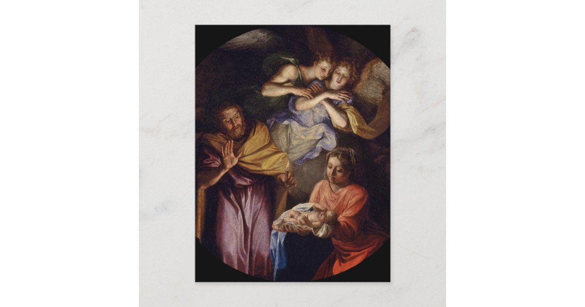 Nativity by Noel Coypel Holiday Postcard | Zazzle