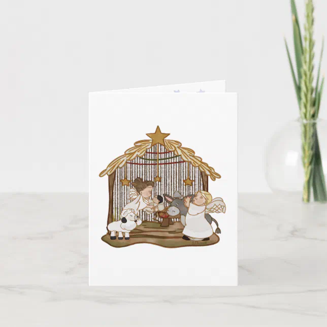 Nativity Greeting Card | Zazzle