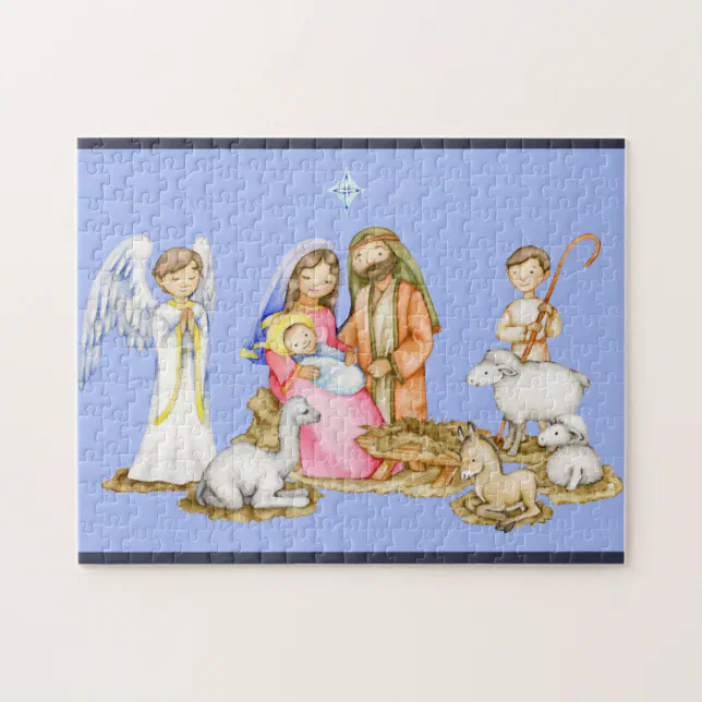 Nativity Scene Christmas Puzzle | Zazzle