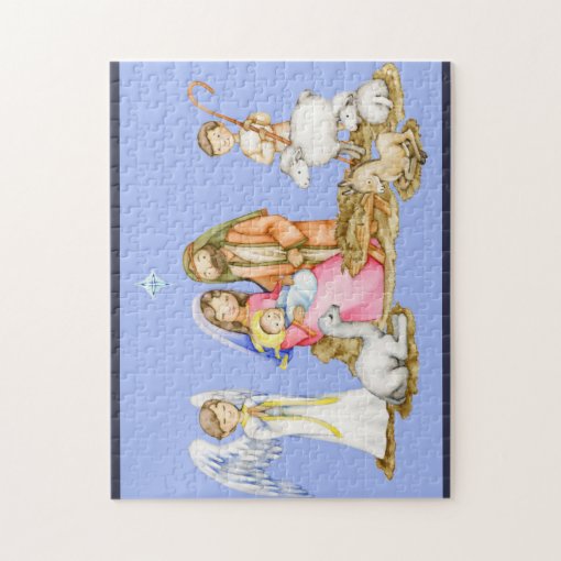 Nativity Scene Christmas Puzzle | Zazzle