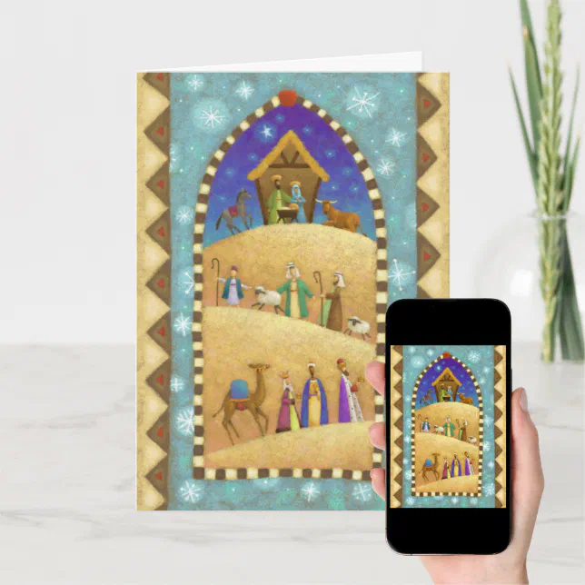 Nativity Scene Holiday Card | Zazzle