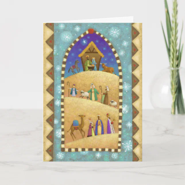Nativity Scene Holiday Card | Zazzle