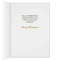 Nativity Scene Isaiah Names Christ Christmas Card | Zazzle