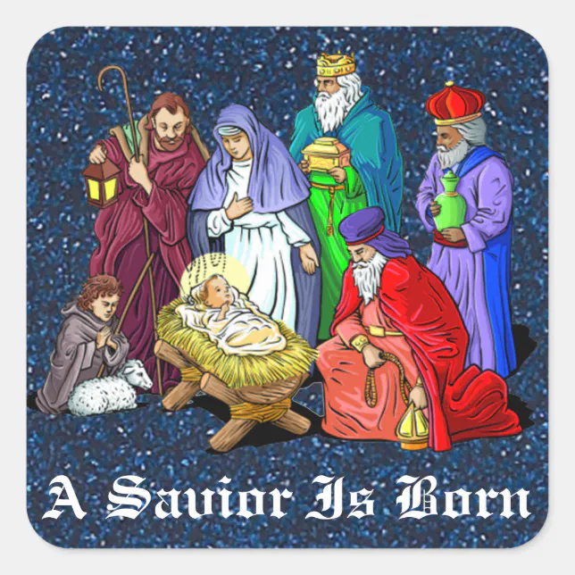 nativity sticker | Zazzle