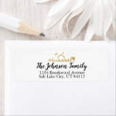 Nativity Themed Christmas Return Address Label | Zazzle