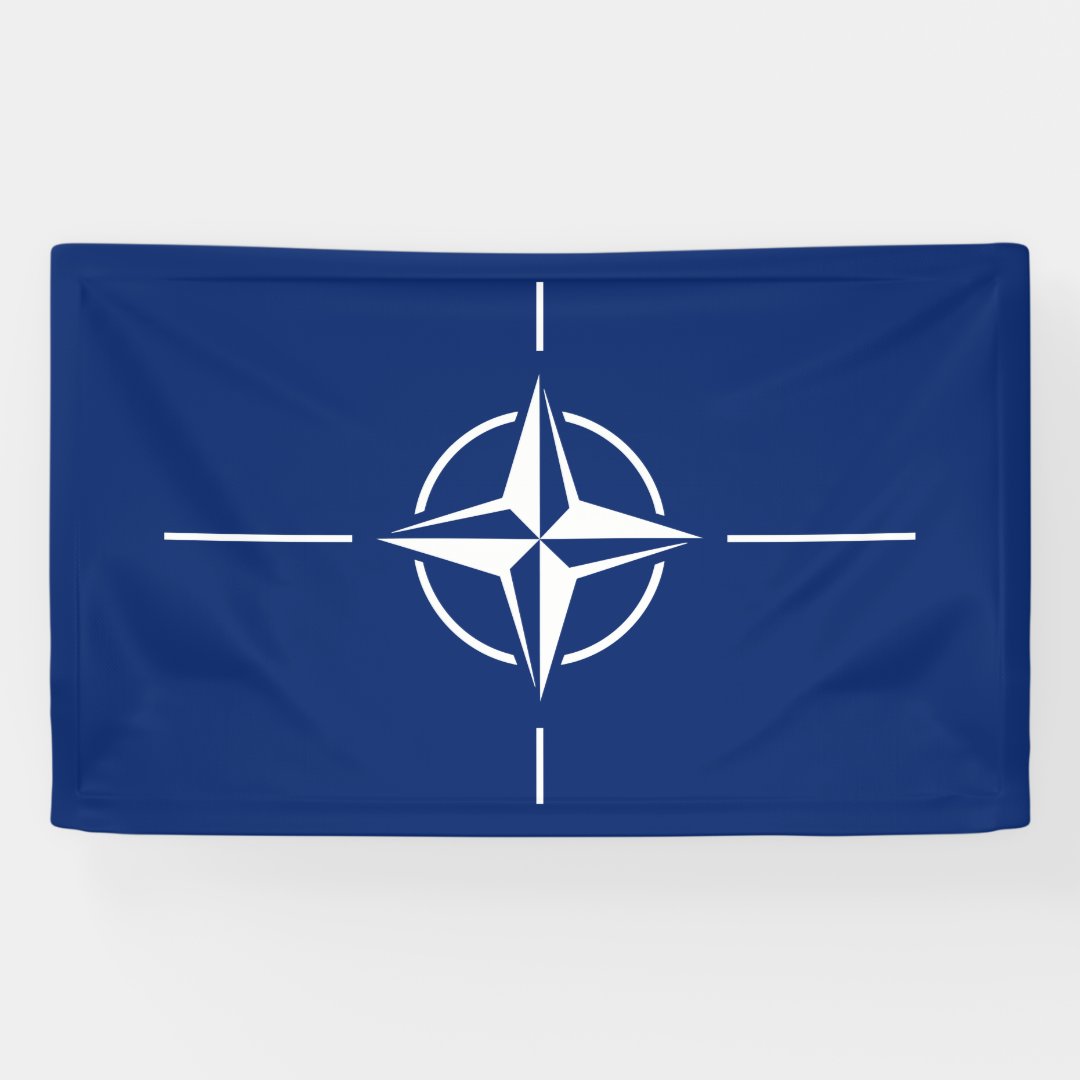 NATO Flag Banner | Zazzle