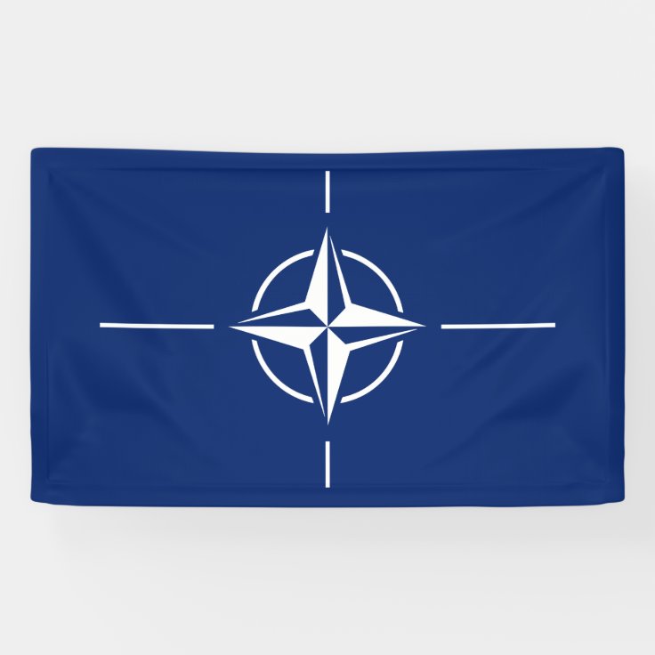 NATO Flag Banner | Zazzle