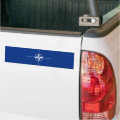NATO Flag Bumper Sticker | Zazzle
