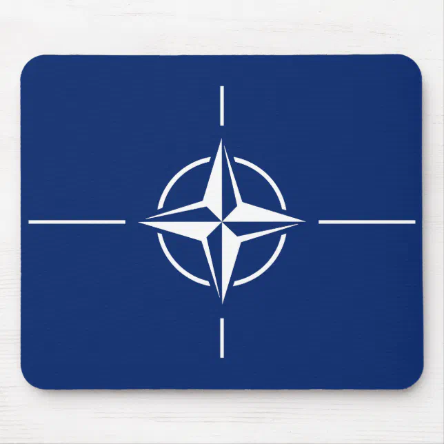 NATO Flag Mouse Pad | Zazzle