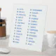 NATO Phonetic Alphabet Chart – Tactical A–Z Code Pedestal Sign | Zazzle
