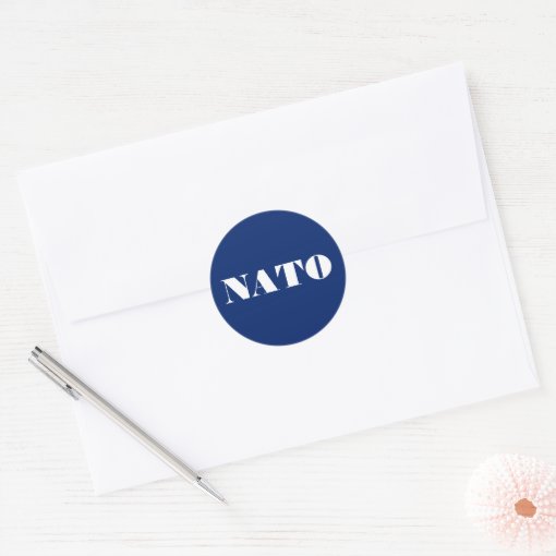 NATO Sticker | Zazzle