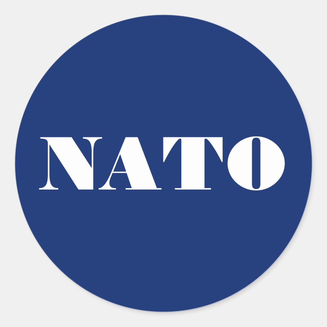 NATO Sticker | Zazzle