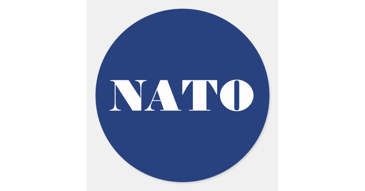 NATO Sticker | Zazzle