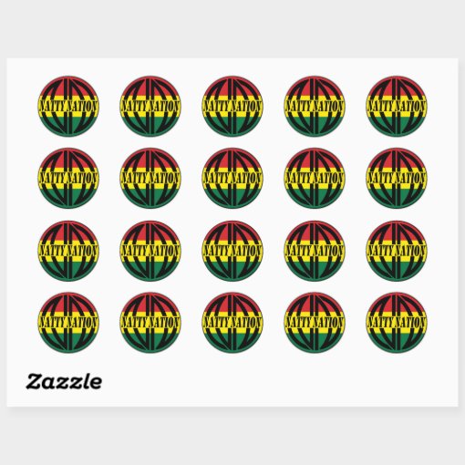 NATTY Logo Sticker | Zazzle