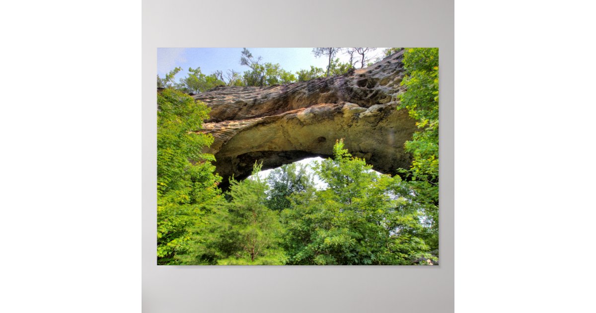Natural Arch, Kentucky Poster | Zazzle