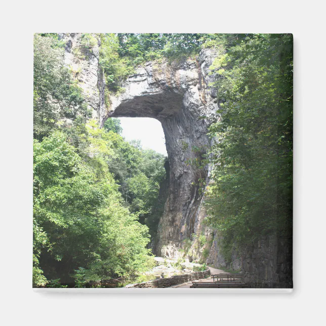 Natural Bridge Magnet | Zazzle