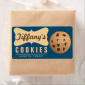Natural | Homebaked | Gourmet | Handmade Cookies Label | Zazzle