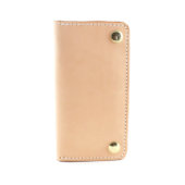Natural Leather Eastwood Roper Snap-Close Wallet | Zazzle