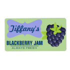 Blackberry Jam label | Zazzle.com