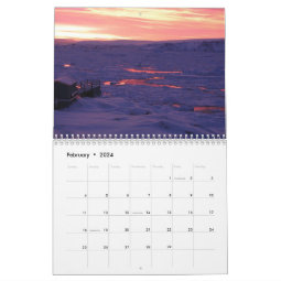 Natural phenomena in Antarctica Calendar | Zazzle